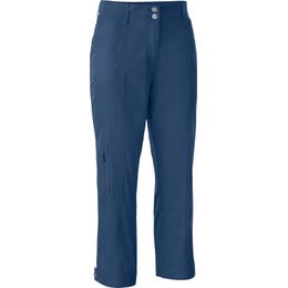CR&Eacute;ATION L Damen Stretch-Hose mit Zipper am Beinabschluss jeansblau Gr&ouml;&szlig;e 54