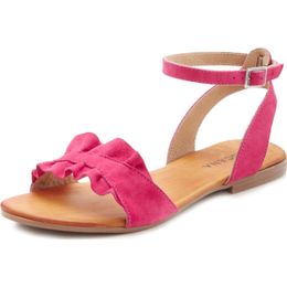 Lascana Damen Sandale pink Gr&ouml;&szlig;e 43