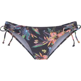 Lascana Damen Bikini-Hose anthrazit-bedruckt Gr&ouml;&szlig;e 36