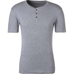 H.I.S. Herren T-Shirt grau-meliert Gr&ouml;&szlig;e S