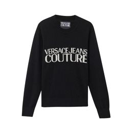 Versace Jeans Couture Pullover Herren Gr&ouml;&szlig;e M schwarz / wei&szlig;
