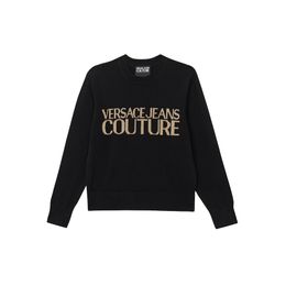 Versace Jeans Couture Pullover Herren Gr&ouml;&szlig;e L brokat / schwarz