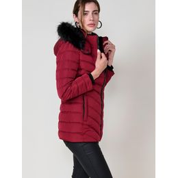 Koroshi Winterjacke Damen Gr&ouml;&szlig;e XXL dunkelrot