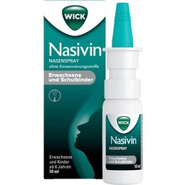 Wick Nasivin Nasenspray oK Erw./Schulkin.0,5 mg/ml 10 ml