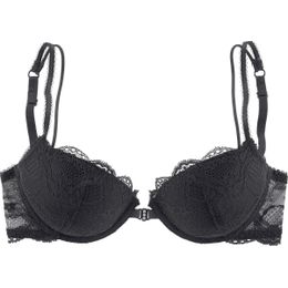 Lascana Damen Push-up-BH schwarz Größe 75B