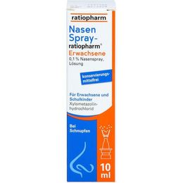 Nasenspray-ratiopharm Erwachsene 10 ml