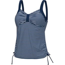 feel good Damen Tankini-Oberteil marine-wei&szlig; Gr&ouml;&szlig;e 40E