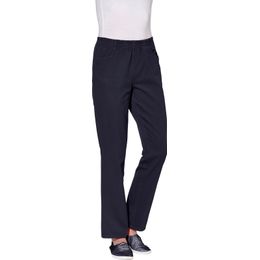 CR&Eacute;ATION L Damen Schlupfhose aus Baumwolle marine Gr&ouml;&szlig;e 23