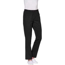 CR&Eacute;ATION L Damen Schlupfhose aus Baumwolle schwarz Gr&ouml;&szlig;e 52