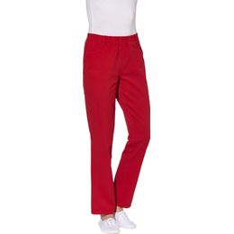 CR&Eacute;ATION L Damen Schlupfhose aus Baumwolle rot Gr&ouml;&szlig;e 21