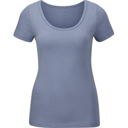 w&auml;schepur Damen Shirt taubenblau Gr&ouml;&szlig;e 36/38