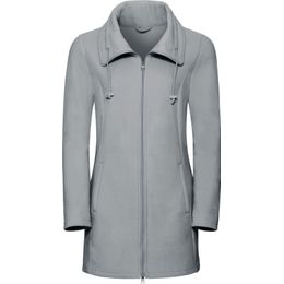 CR&Eacute;ATION L Damen Fleecejacke mit 2-Wege-Rei&szlig;verschluss grau Gr&ouml;&szlig;e 38