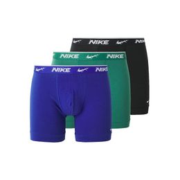 NIKE Underwear Boxershorts Herren Gr&ouml;&szlig;e L kobaltblau / gr&uuml;n / schwarz