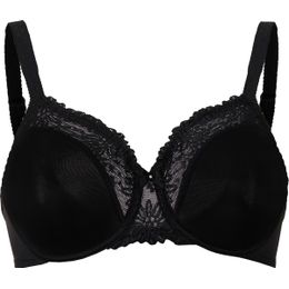 Triumph Damen Minimizer-BH mit B&uuml;gel mit Spitze schwarz Gr&ouml;&szlig;e 80D