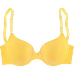 Lascana Damen Schalen-BH gelb Gr&ouml;&szlig;e 70C