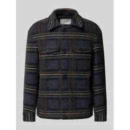 Selected Homme Regular Fit Wolljacke mit Umlegekragen Modell 'MITCH'
