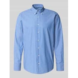 Christian Berg Regular Fit Business-Hemd mit Button-Down-Kragen