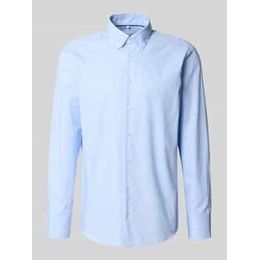 Christian Berg Regular Fit Business-Hemd mit Button-Down-Kragen