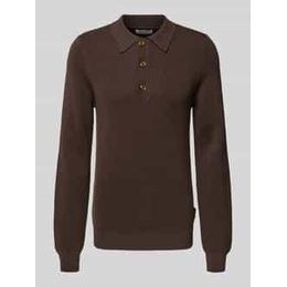 Casual Friday Strickpullover mit Polokragen Modell 'ABEL'