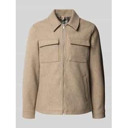 Casual Friday Regular Fit Hemdjacke mit Brusttaschen Modell 'MOBERG'