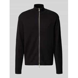 Selected Homme Relaxed Fit Strickjacke aus Viskose-Mix Modell 'TELLER'