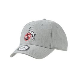 Fußballverein 1. FC Köln Kinder Cap "Cap Basic Logo" in Grau | Gr.: onesize