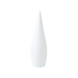 Beliani Stehlampe für den Außenbereich VULETAS in Weiß - (W) 27 x (H) 81 x (L) 27 cm | Gr.: onesize