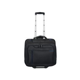 Dermata 2-Rollen Businesstrolley 42 cm Laptopfach in schwarz | Gr.: onesize