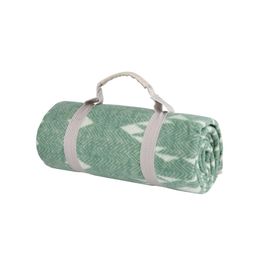Butlers Picknickdecke GET TOGETHER XXL Ethno in Grün | Gr.: onesize
