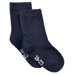Minymo Kinder Socken "Ankle sock (2-pack)" in Blau | Gr.: 23-26