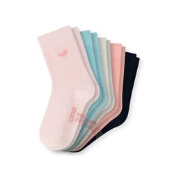 Schiesser Socken 5er Pack in Rosa | Gr.: 31-34