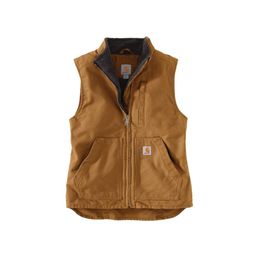 Carhartt Weste "Sherpa 104224" in Braun | Gr.: XL