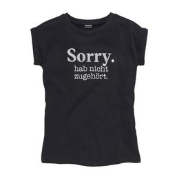 Kidsworld T-Shirt in schwarz | Gr.: 152/158