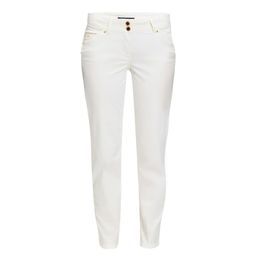 Betty Barclay Casual-Hose Slim Fit in Rohweiß | Gr.: 36