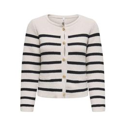 Only Strickjacke in Cloud Dancer | Gr.: M