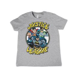 Justice League Shirt "Team Kids Tee" in Grau | Gr.: S