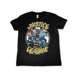 Justice League Shirt "Team Kids Tee" in Schwarz | Gr.: M