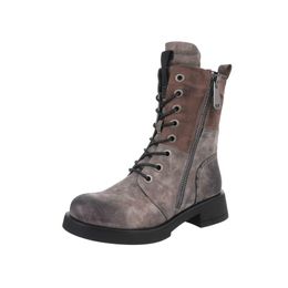 Ital-Design Stiefelette in Grau | Gr.: 38