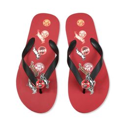 Fußballverein 1. FC Köln Badeschuh "Flip Flops Logos" in Rot | Gr.: 42