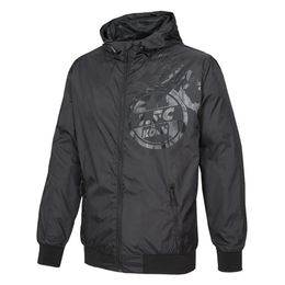 Fußballverein 1. FC Köln Softshelljacke "Windbreaker Zechenstraße" in Schwarz | Gr.: XXL