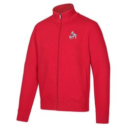 Fu&szlig;ballverein 1. FC K&ouml;ln Sweatjacke "Sweatjacke Basic" in Rot | Gr.: XXL