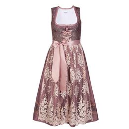 Edelnice Langes Dirndl Madeleine in rosa | Gr.: 34