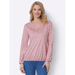 WITT WEIDEN Shirt in hortensie-ecru-bedruckt | Gr.: 36