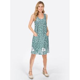 WITT WEIDEN Tunika-Kleid in jade-gemustert | Gr.: 52