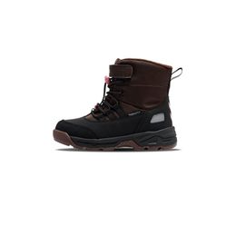 Hummel Klettverschluss Stiefel Snow Boot Drau&szlig;en Kinder in PEPPERCORN | Gr.: 30