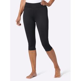 Sieh an! Capri-Leggings in schwarz | Gr.: 44