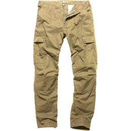 Vintage Industries Cargohose "Tyrone BDU Pants" in Beige | Gr.: W34