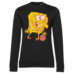 Spongebob Pullover in Schwarz | Gr.: XL