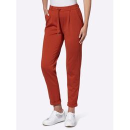 WITT WEIDEN Joggpants in rostrot | Gr.: 38