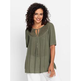 WITT WEIDEN Tunika in khaki | Gr.: 38